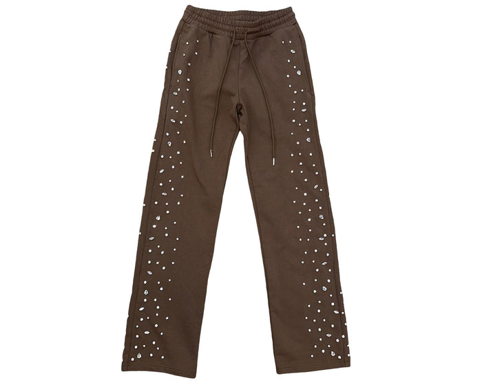 Red Poppy Men's Brown Sweatpants